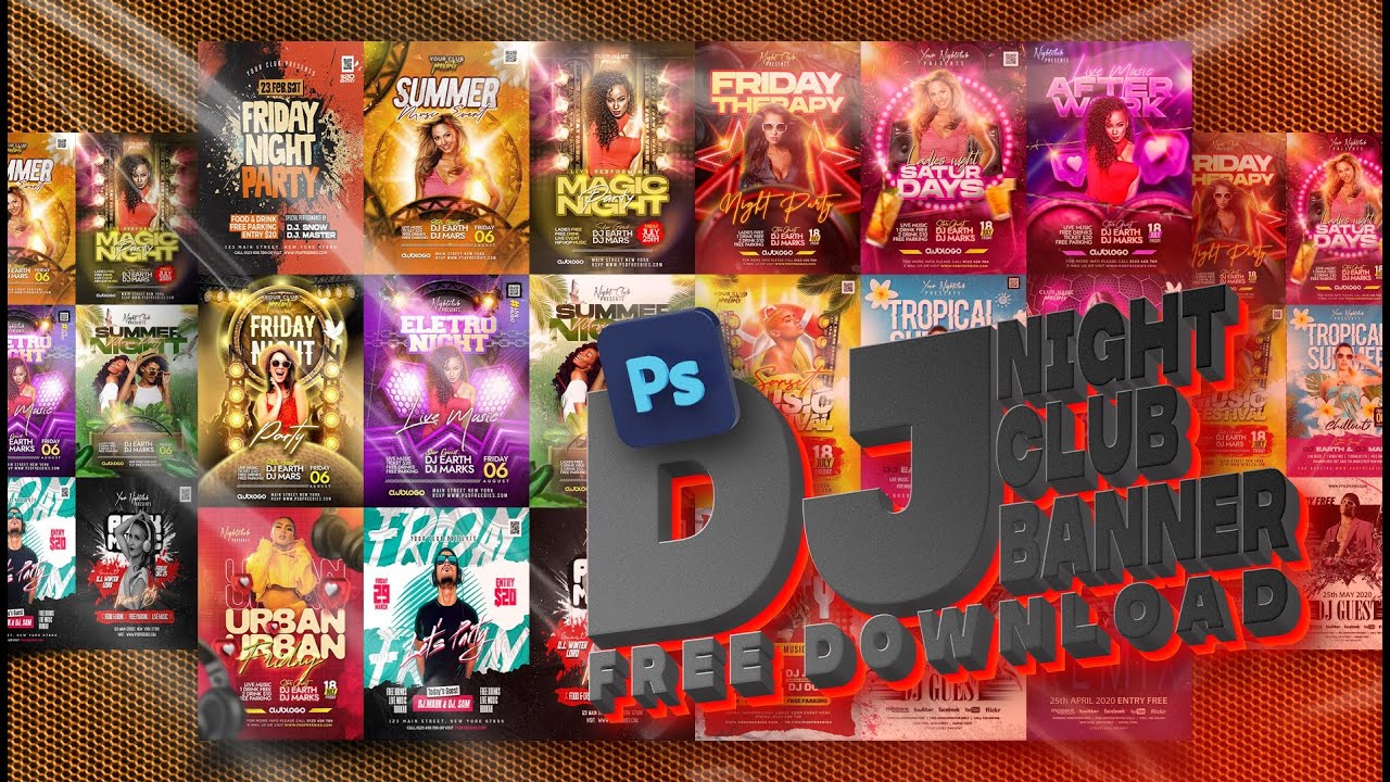 Customizing Free PSD DJ Flyers for Unique Styles | Free DJ Flyer PSD ...