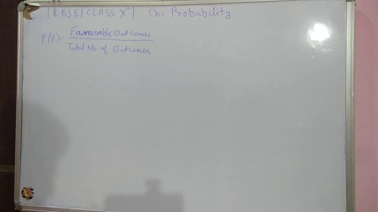 Probability # CBSE board class 10 # - YouTube