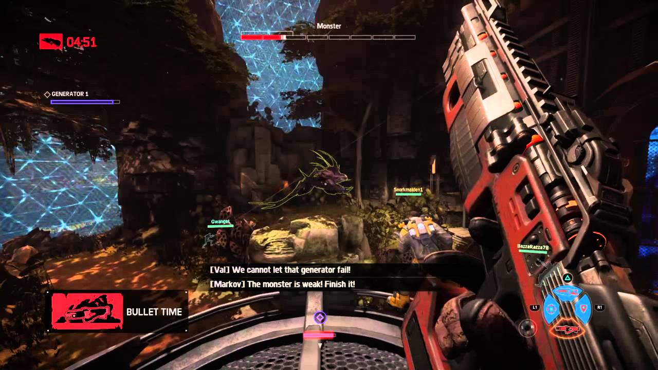 Evolve - Markov Defend Gameplay #2 - YouTube