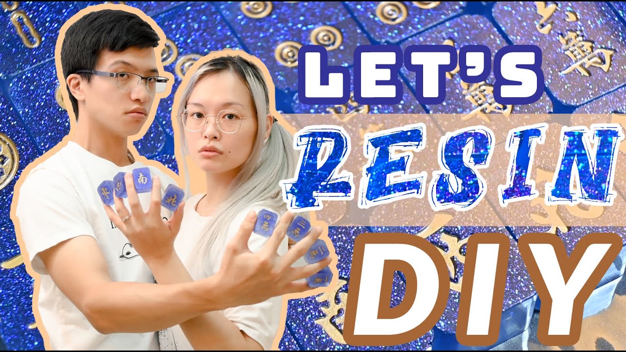 FUN WITH RESIN | DIY Keychains, Mahjong, Bookmarks and More - YouTube