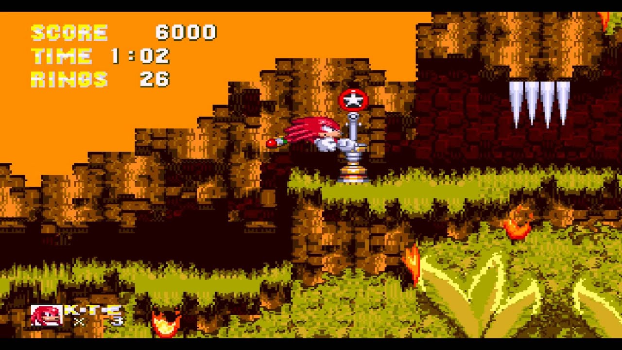Sonic The Hedgehog 3 & Knuckles (Sega Genesis) Gameplay Part 23 ...