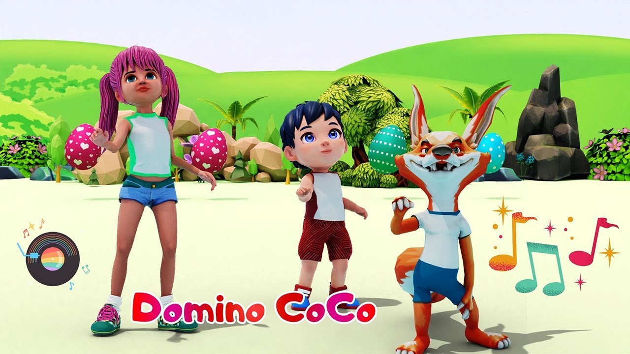 This Old Man Song for kid |Funny kids dance - funky beats | Domino CoCo - YouTube