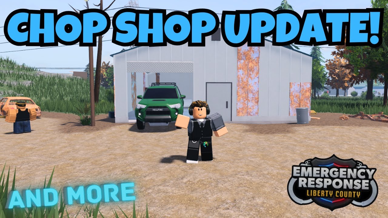 *NEW* Chop Shop Vehicle theft and MORE update! (ER:LC, Roblox) - YouTube