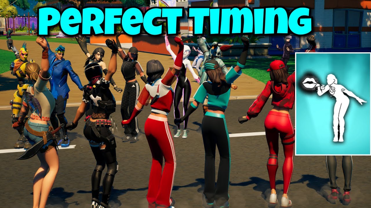 Fortnite Perfect Timing - Mine Emote (Madison Beer - Make You Mine 💙 ...