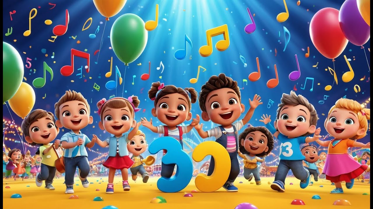 One, Two, Three—Let’s Count to Ten! | Fun Counting Song for Kids ...