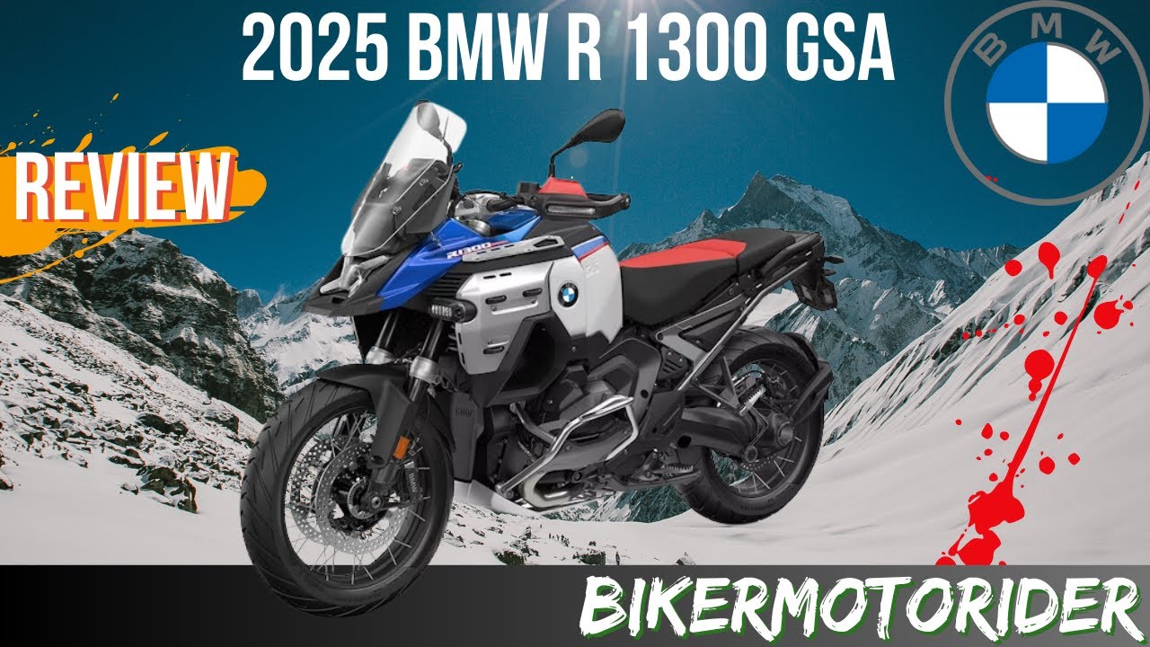 2025 BMW R 1300 GSA: The Ultimate Adventure Bike for Any Terrain - YouTube