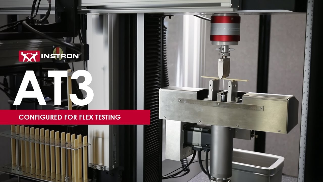 Instron® AT3 | Configured for Flex Testing - YouTube
