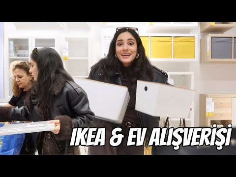YENİ EV ALIŞVERİŞİ🤩🛍️ Ikea ihtiyaçları, yeni semtimiz & favori restoranım🤤 | VLOG