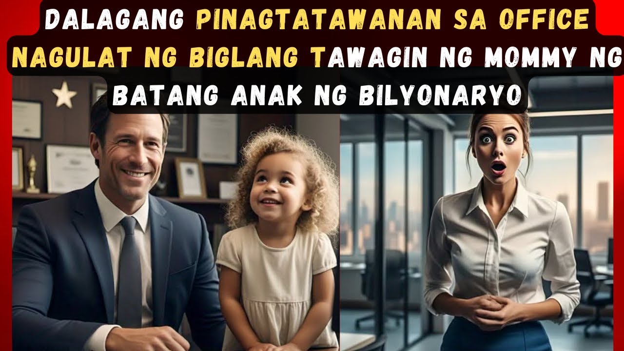 DALAGANG PINAGTATAWANAN SA OFFICE NAGULAT NG BIGLANG TAWAGIN NG MOMMY ...