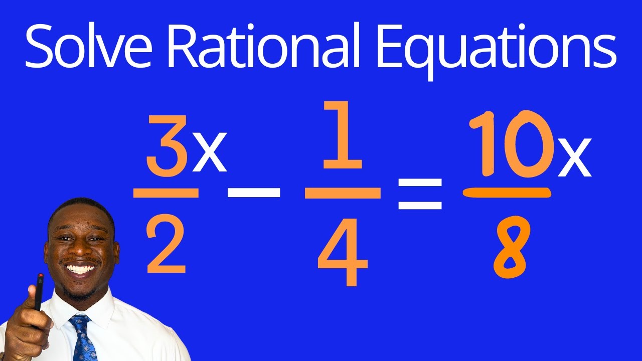 Why Solving a Rational Equation is Tricky! - YouTube
