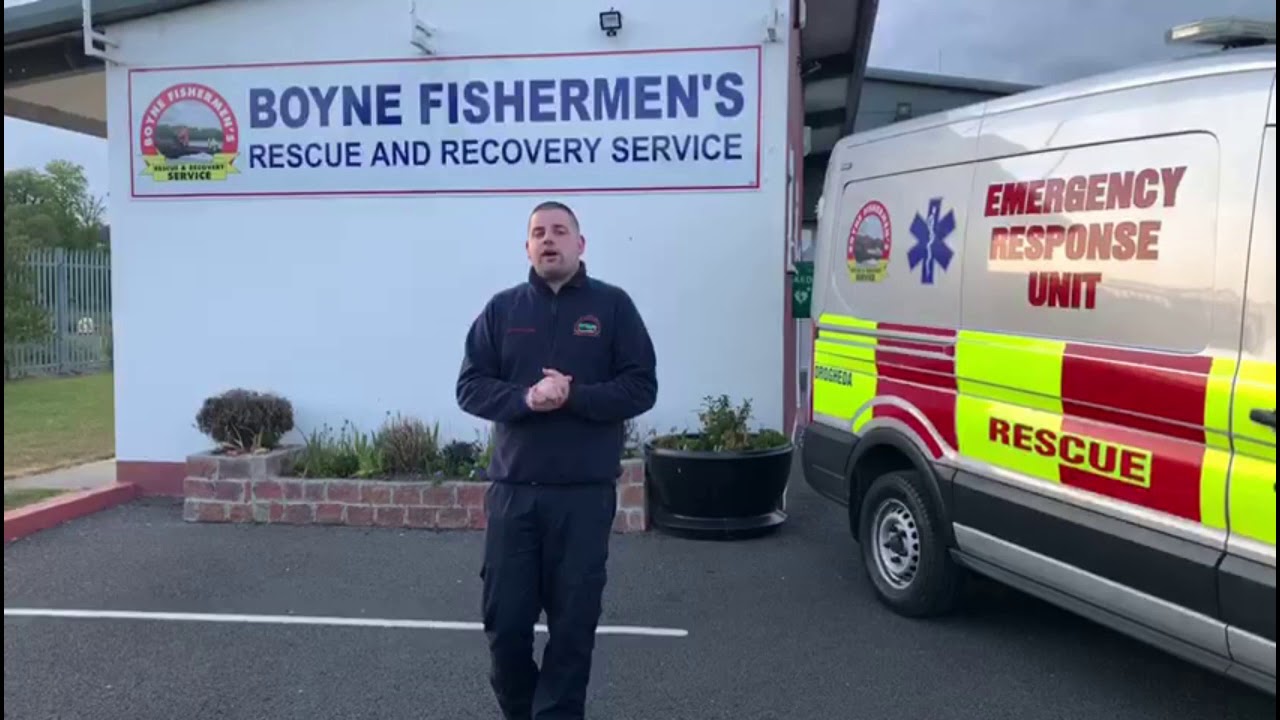 Jason volunteer with Boyne Fishermen's Rescue & Recovery Service, Louth ...