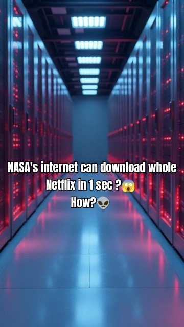 NASA's incredible internet speed will shock you😱#shorts #shortvideo # ...