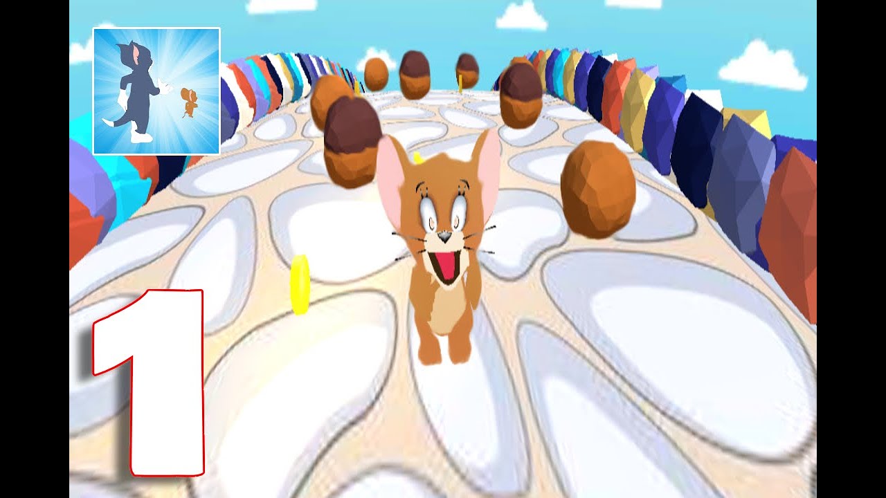 Tom Cat and Jerry Mouse Run - Gameplay Walkthrough Part 1 (iOS, Android ...