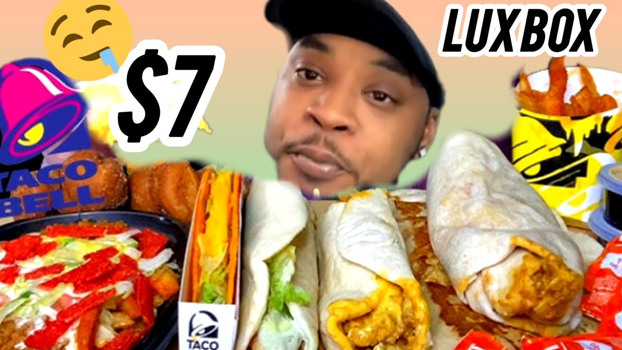 "Unboxing the Mouthwatering Taco Bell $7 Lux Box: A Delicious and ...