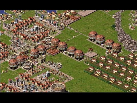 Caesar 3 - Tingis (Very Hard) with 11x11 Housing Blocks - YouTube