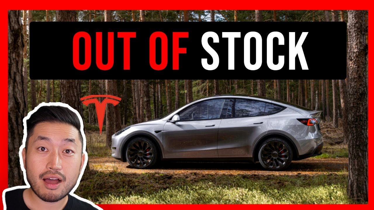 TESLA MODEL Y INVENTORY AT LOW LEVELS - YouTube