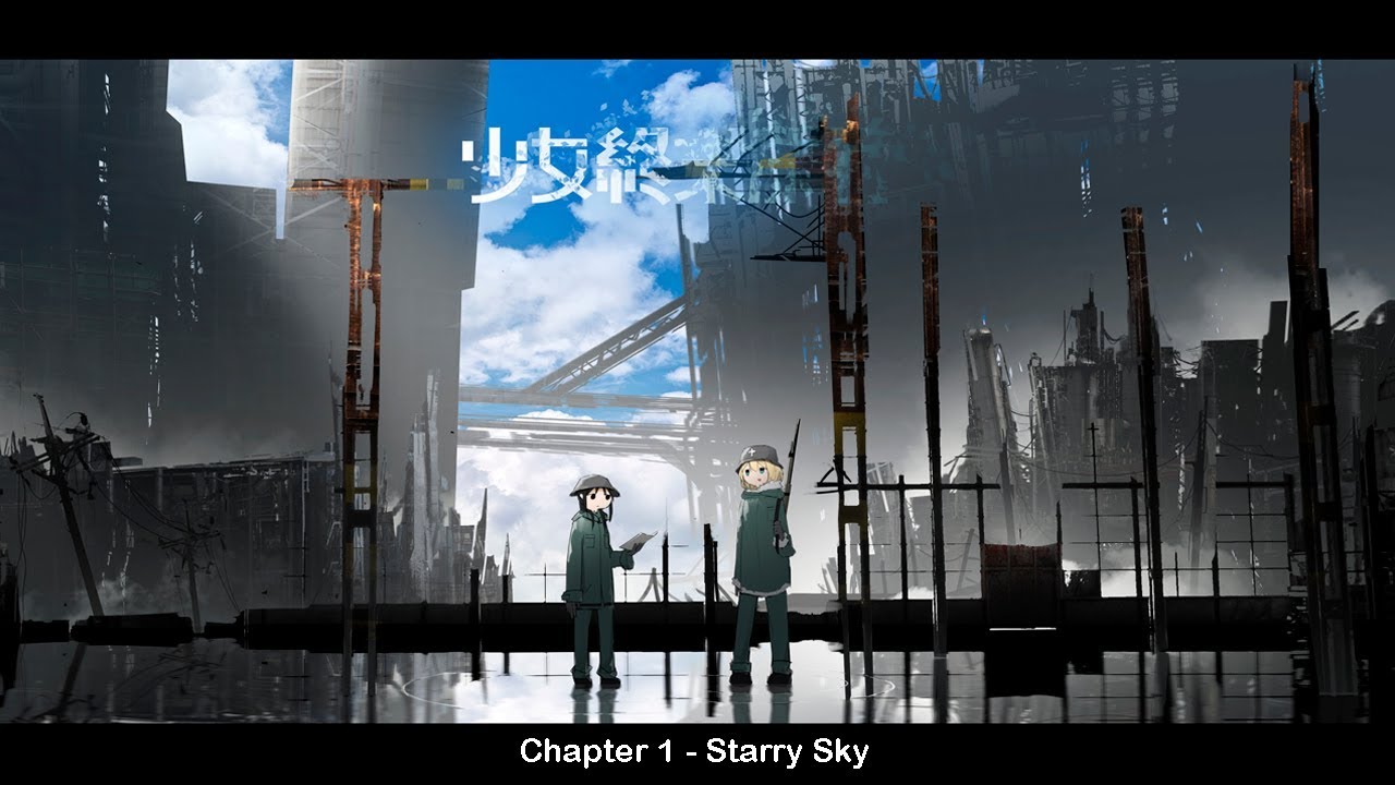 Shoujo Shuumatsu Ryokou - Manga Animated - Chapter 1 - Starry Sky [ENG ...
