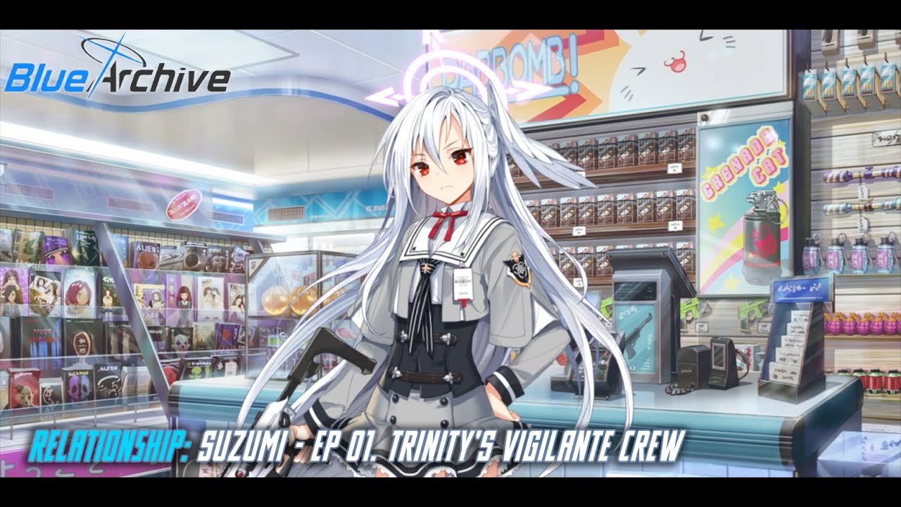 Blue Archive - Relationship Story: Suzumi - EP 01. Trinity's Vigilante ...