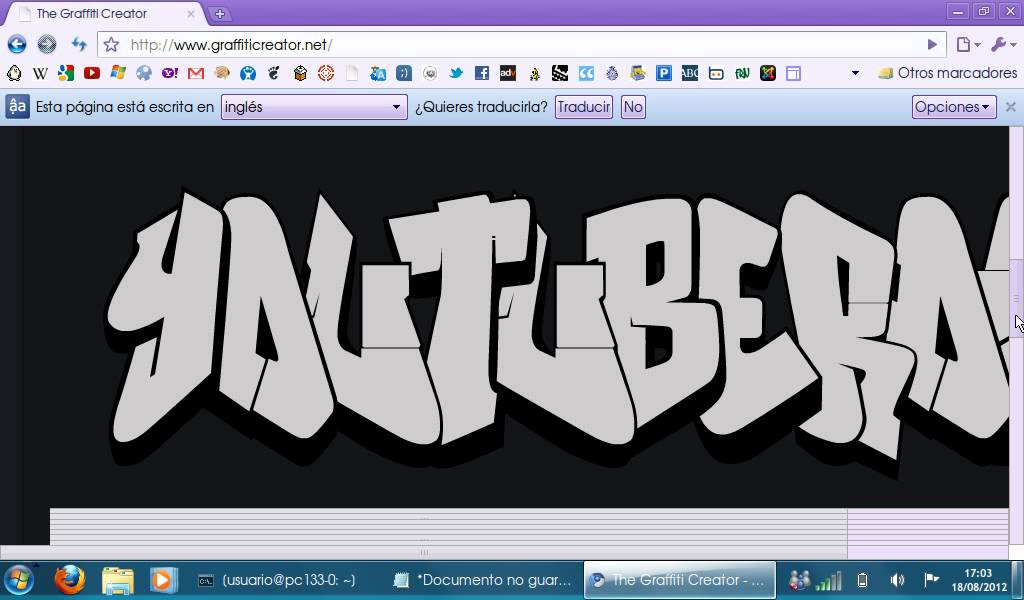programa:graffiti creator.mkv - YouTube