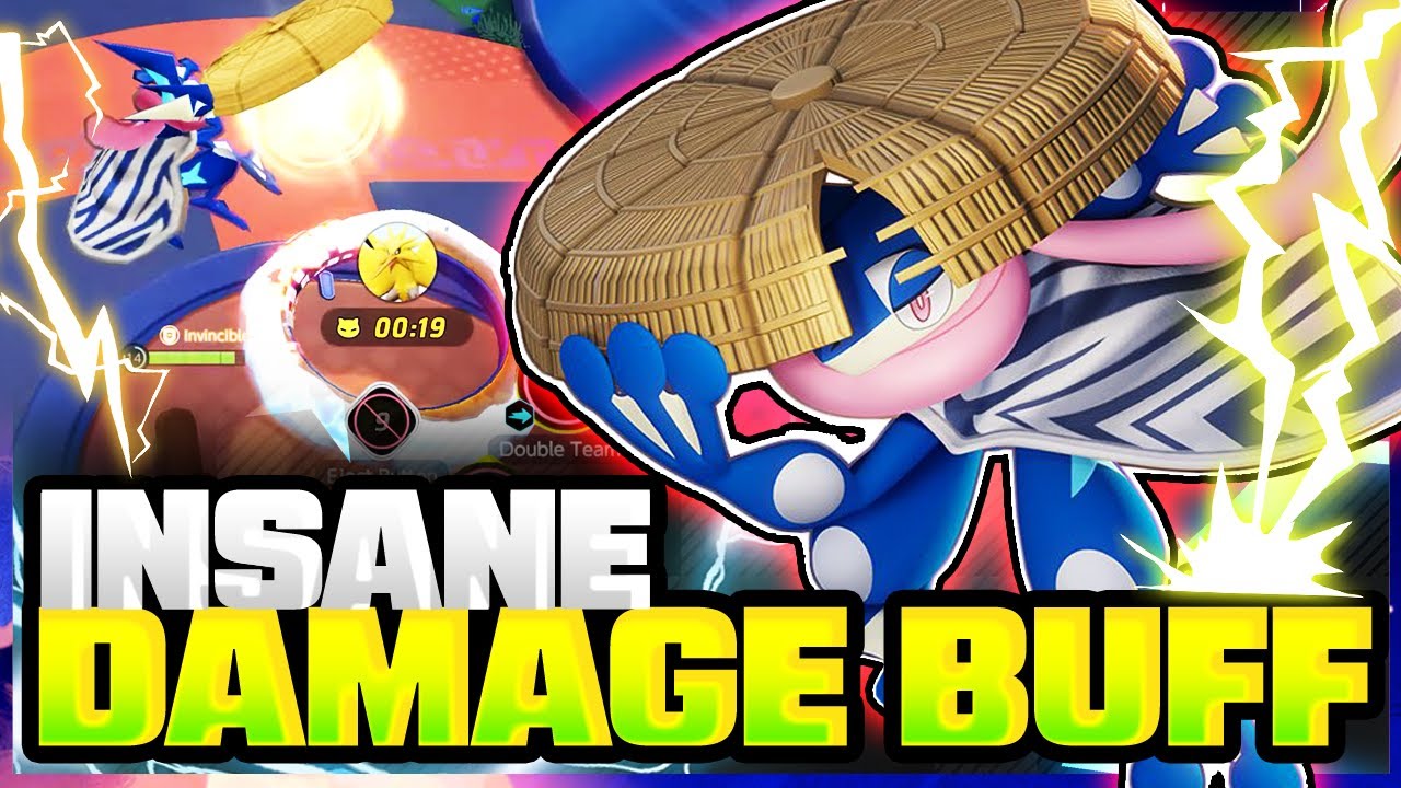 NEW BUFF GRENINJA IS INSANE | POKEMON UNITE - YouTube