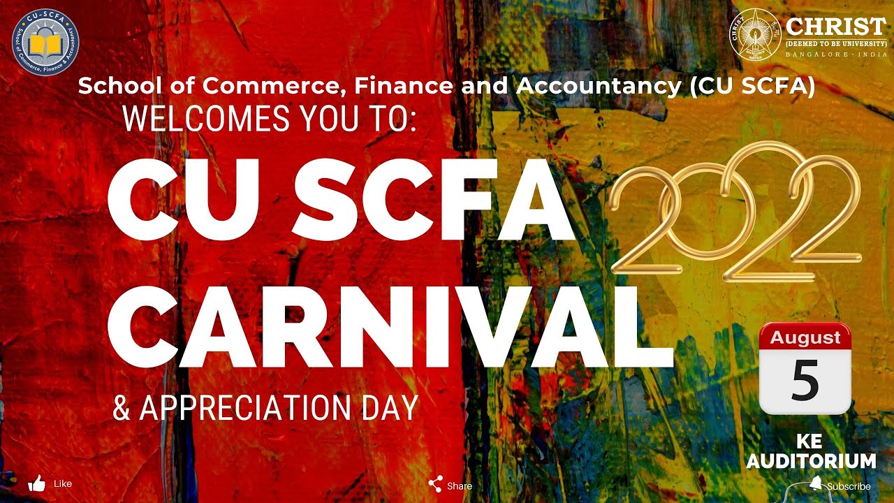 CU SCFA CARNIVAL 2022 (snapshots) - YouTube