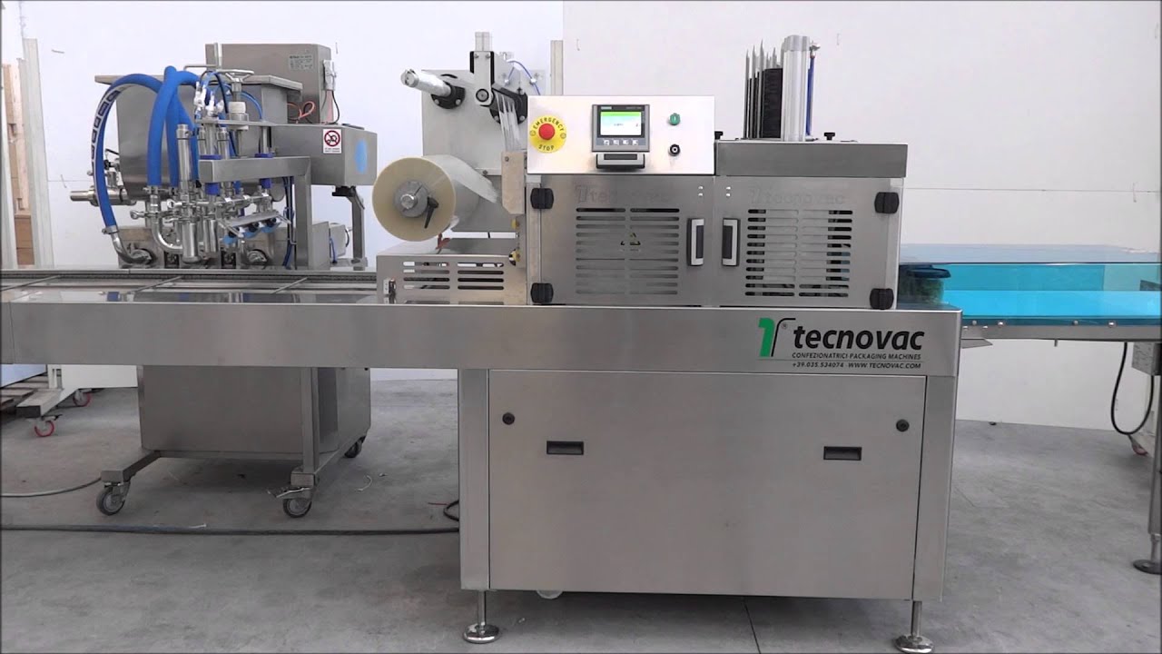 Tecnovac Athena VG LID - Traysealer & lidding machine combo all-in-one ...