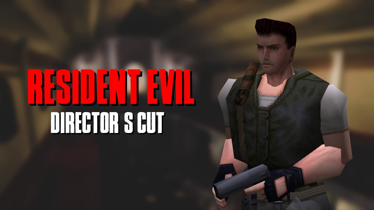 PS1 - Resident Evil Director’s Cut [ENG] - Full 4K - Chris Redfield ...
