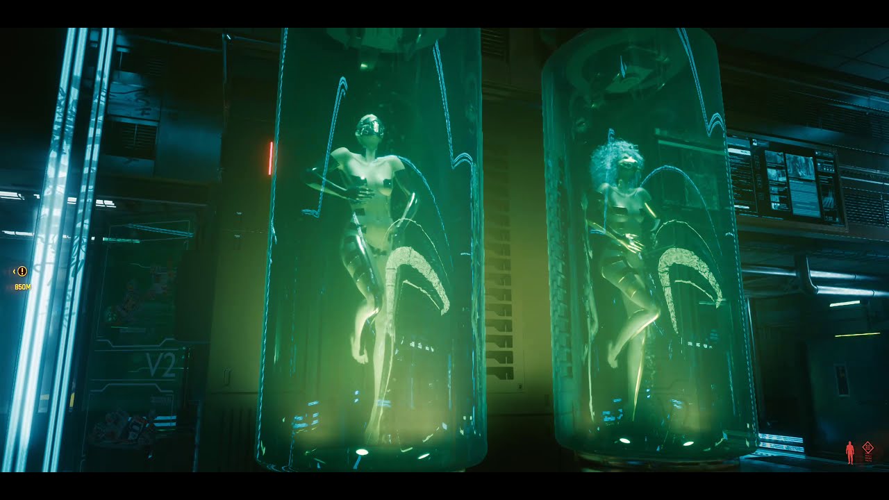 Cyberpunk 2077 Tour Bar Afterlife 1440p RTX Medium DLSS Balanced 48p ...