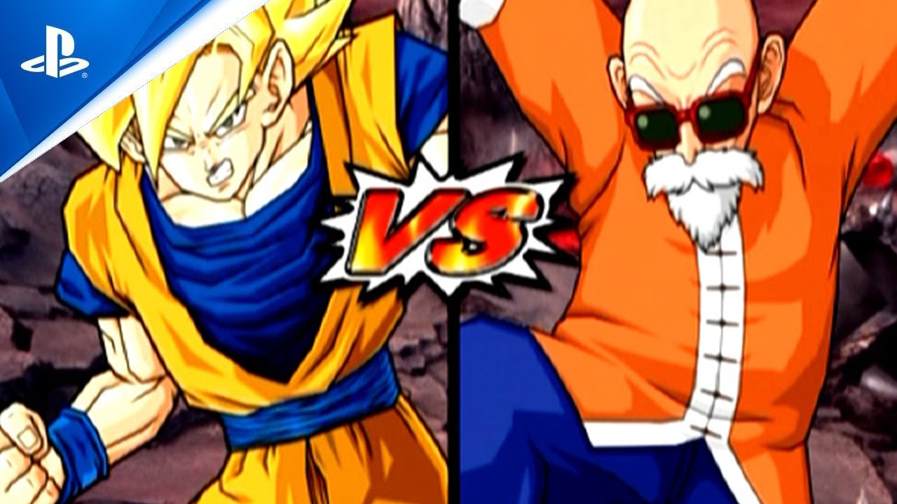GOKU (END) SUPER SAIYAN VS MASTER ROSHI | Dragonball Z: Budokai ...