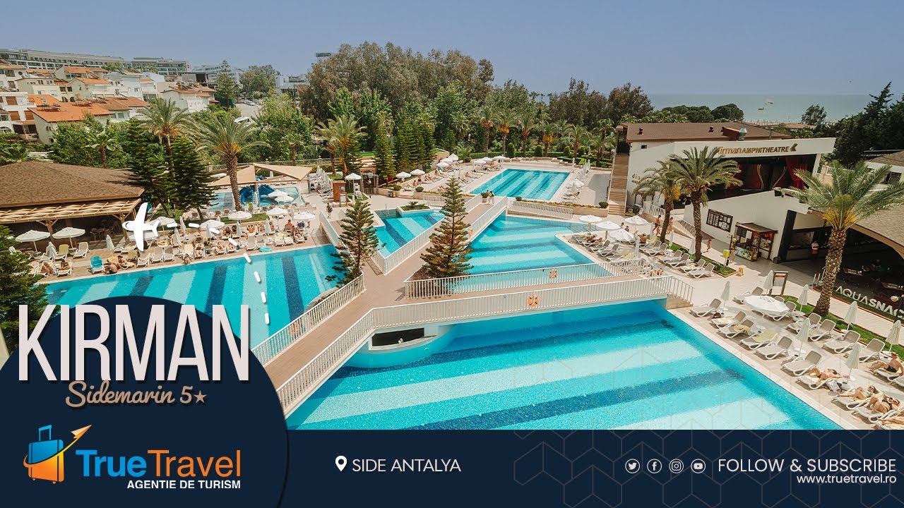 Kirman Sidemarin Beach & Spa - Side, Antalya | True Travel - YouTube