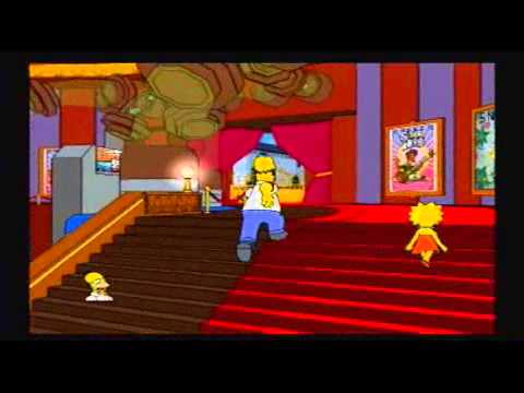The Simpsons Game Walk/Playthrough Part 16: Saved The 8-bit Simpsons ...