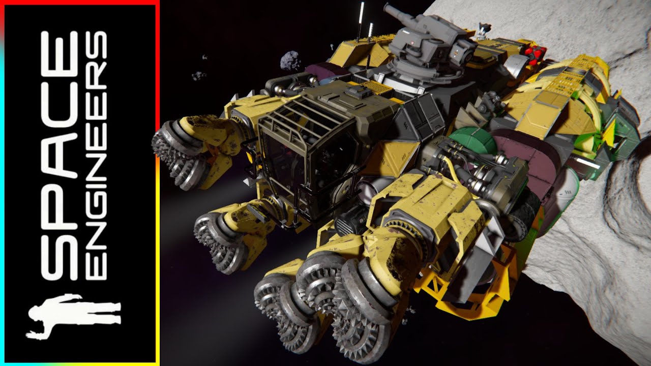 The XVI Metis Mining Ship! - Space Engineers - YouTube