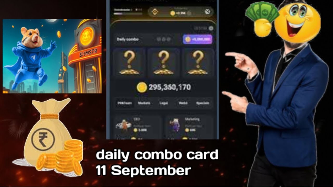 daily combo card 11 September hamster combat. New daily combo card ...