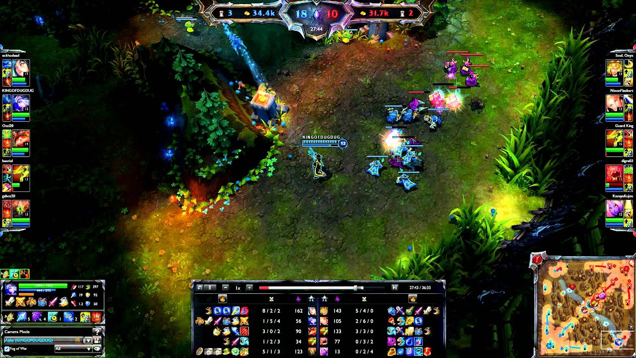 Leauge of Legend ashe epic arrow - YouTube