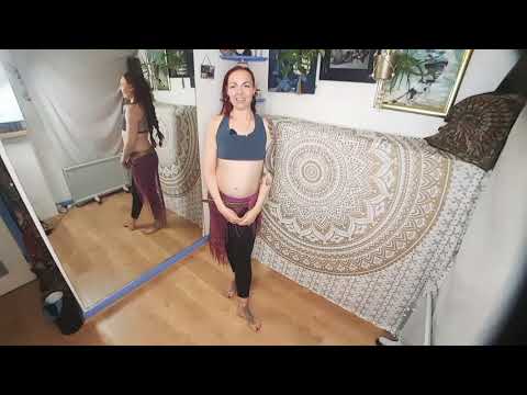 Mini Belly Dance Practice Follow Along (Improver/Intermediate)