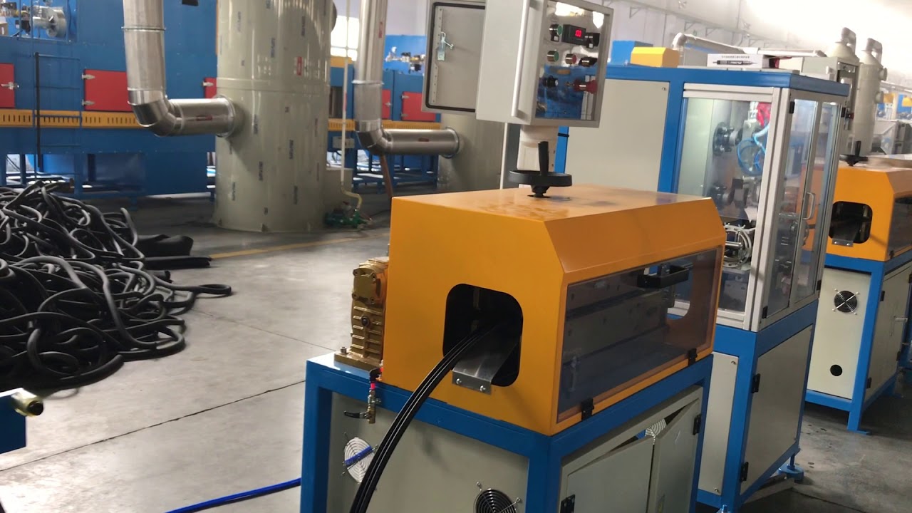 Three(four) compound rubber extrusion production line-PLC control ...