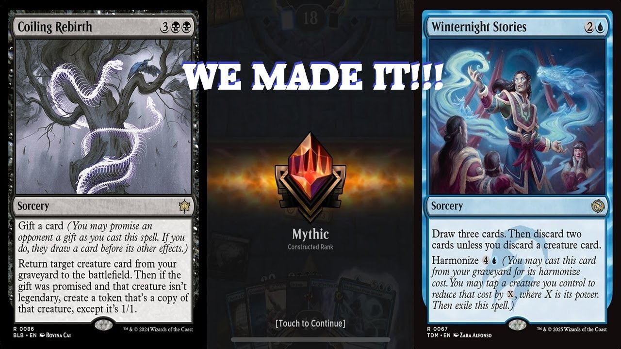 MYTHIC RANKED!!!!! - REANIMATOR DECK DIMIR COLORS!!!! - YouTube
