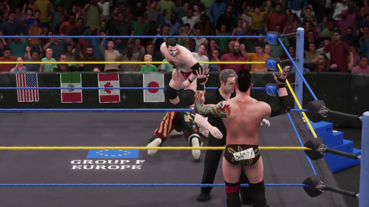 Iestyn Rees vs. Alexander Wolfe - Pro Wrestling World Cup 2018 (Group F ...