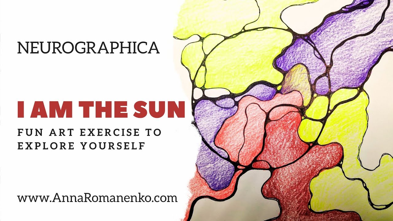 Neurographica Class. I am the Sun - Fun Art exercise to explore ...