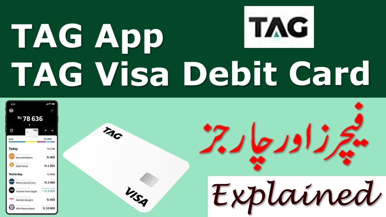 TAG Visa Debit Card and TAG App Features and Charges | Review - YouTube