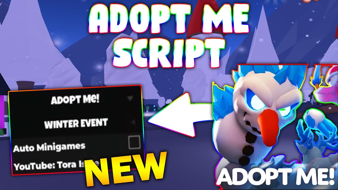 *NEW* Adopt Me Script (PASTEBIN 2025) (EVENT, AUTOFARM, AUTO MINIGAMES ...