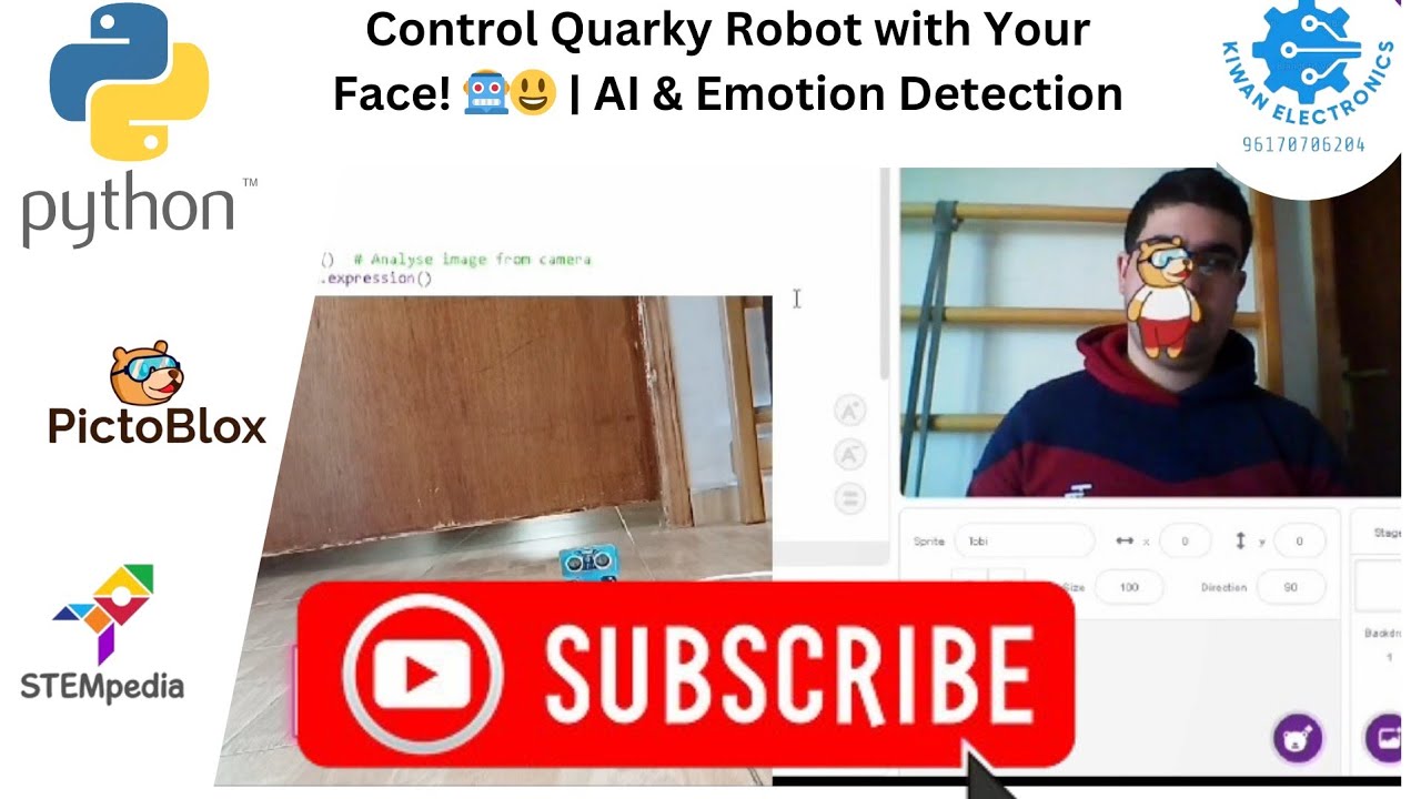 Control a Robot with Your Face! 🤖 | AI Face Detection & Python in Pictoblox - YouTube