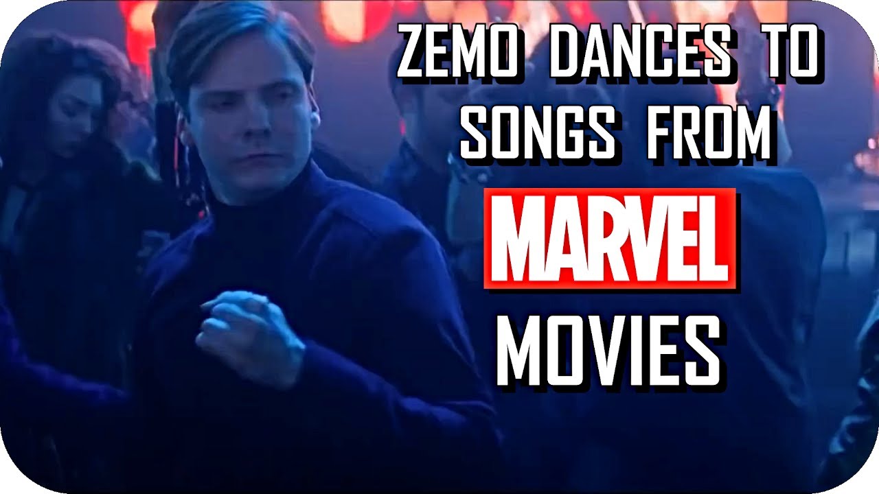 Zemo Dances To Songs From Marvel Movies - YouTube