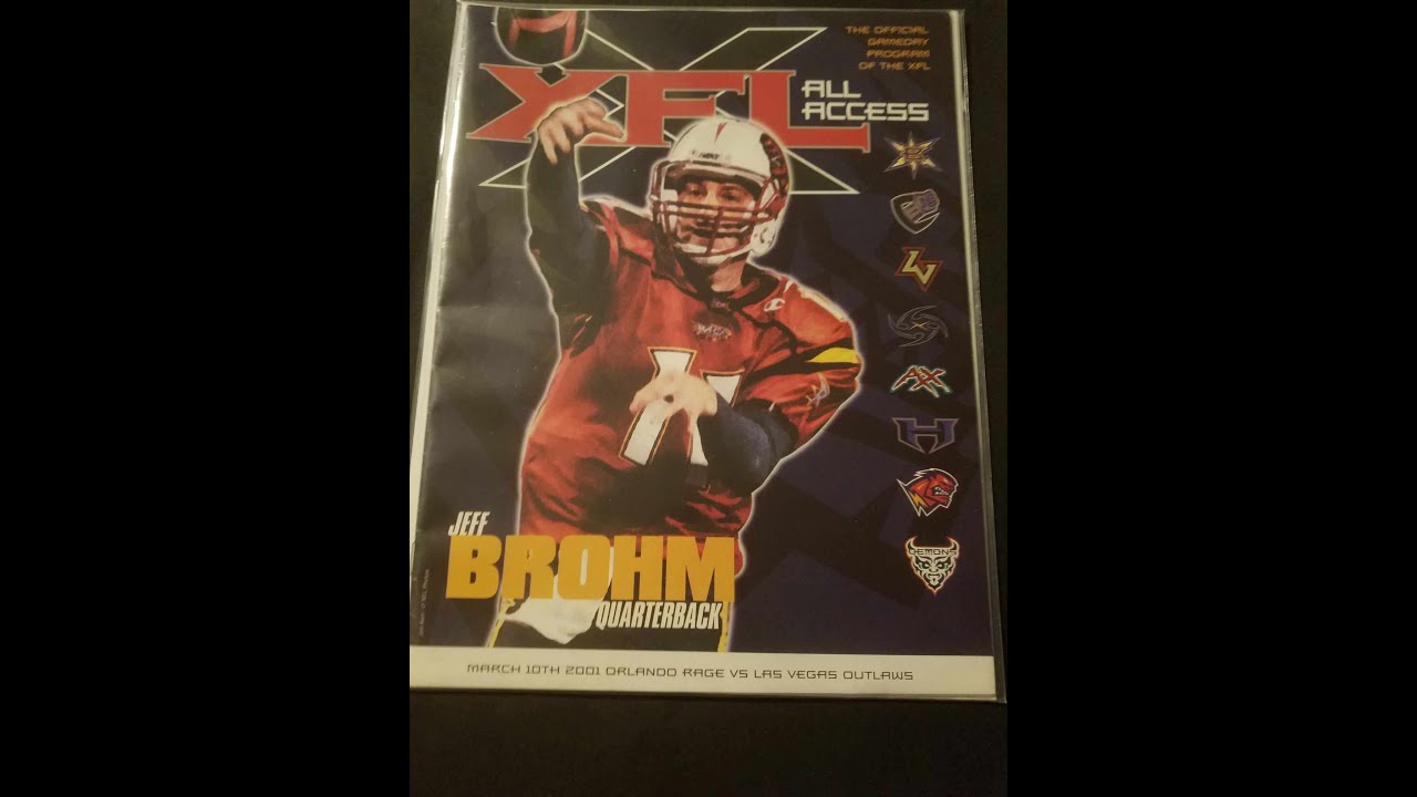"XFL Official Game Day Program" March,10, 2001 - YouTube