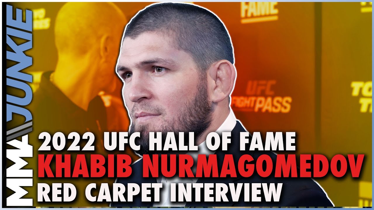 Khabib Nurmagomedov: Conor McGregor Win My Greatest Moment | UFC Hall ...
