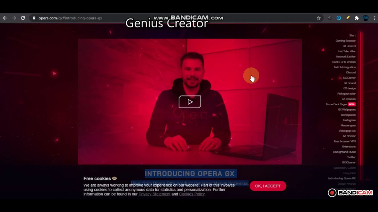 Opera GX | How to download/use Opera GX || by Genius Creator - YouTube