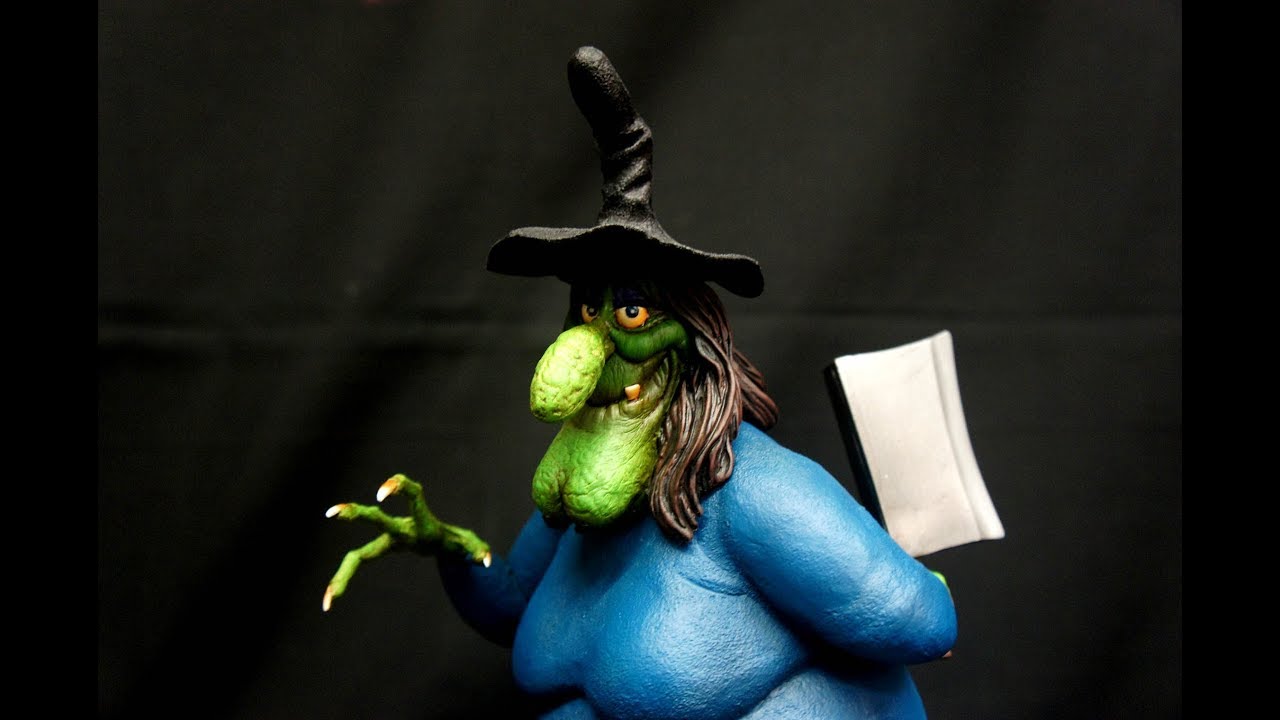 Warner Bros Witch Hazel Art Statue - YouTube