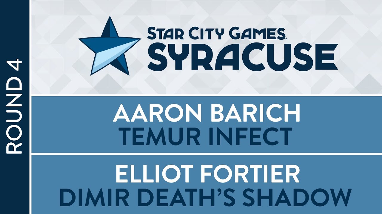 SCGNY: Round 4 - Aaron Barich VS Elliot Fortier [Legacy] - YouTube