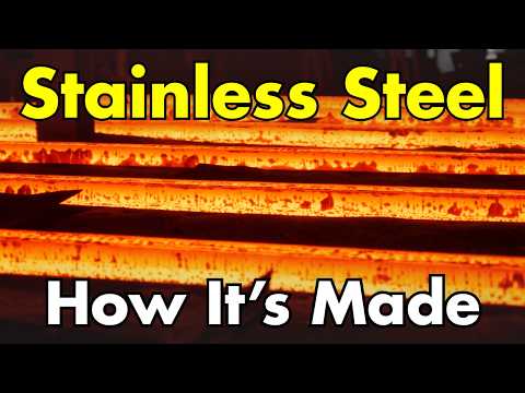 How Is Stainless Steel Made? The Complete Industrial Process Explained!