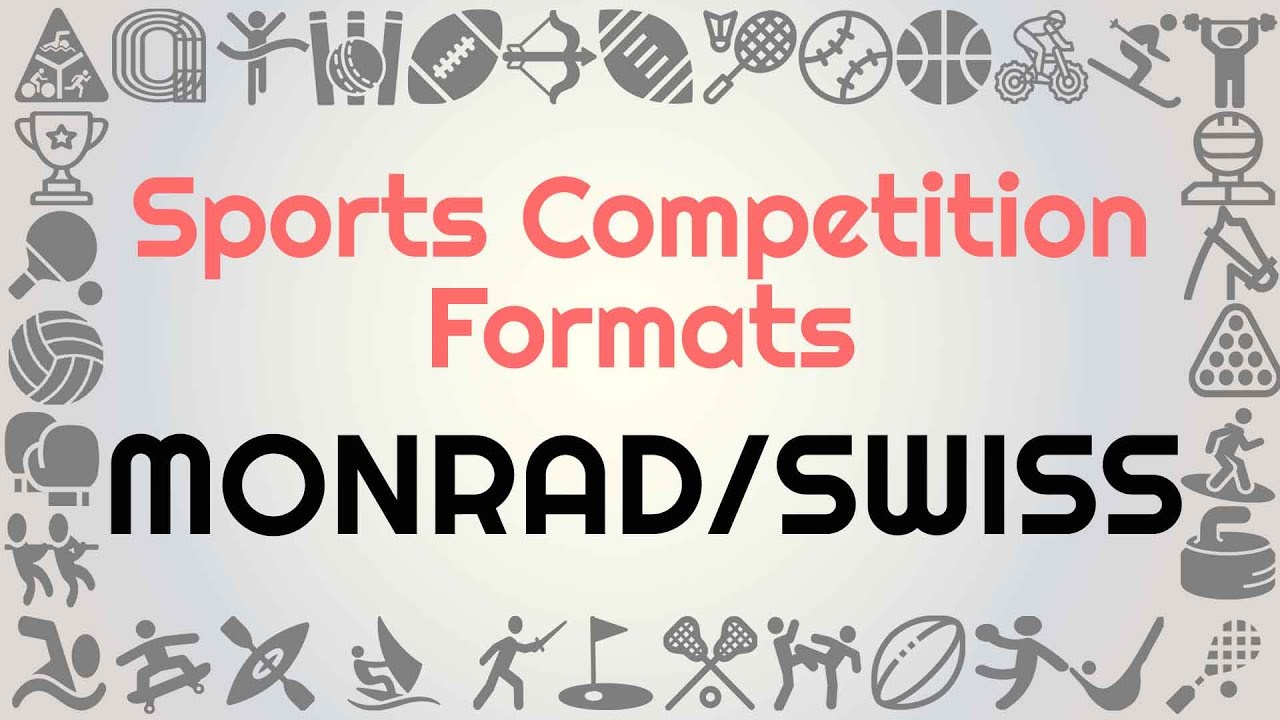 Monrad or Swiss style sports competition - YouTube